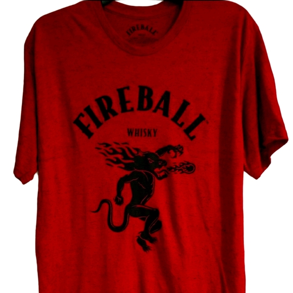Fireball | Shirts | Fireball Whiskey Tshirt | Poshmark